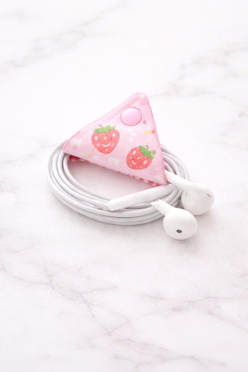 Handmade Fabric Cable Organizer Sewing Pattern PDF | 4 Shapes | Easy ...