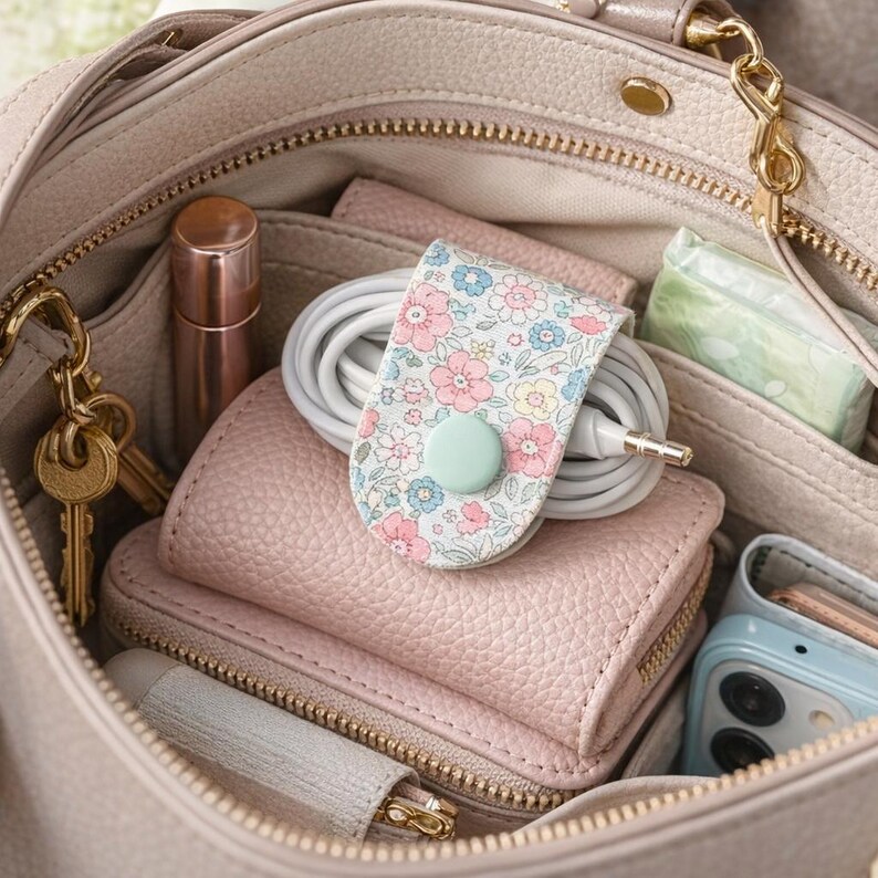 Handmade Fabric Cable Organizer Sewing Pattern PDF | 4 Shapes | Easy ...