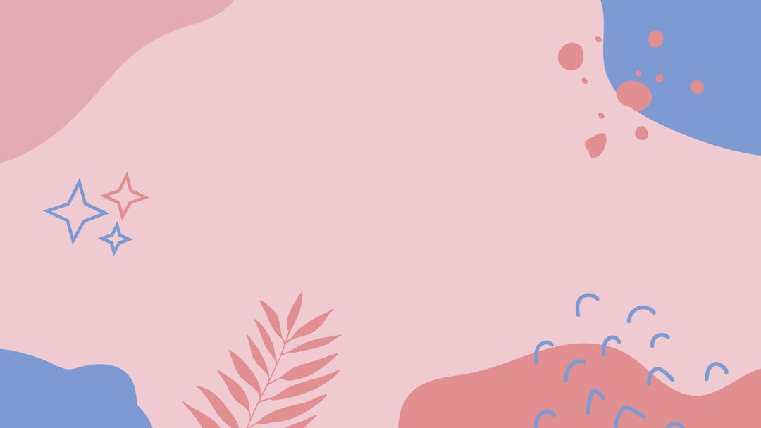 Pink Blue Abstract Desktop Wallpaper, Digital File - Etsy