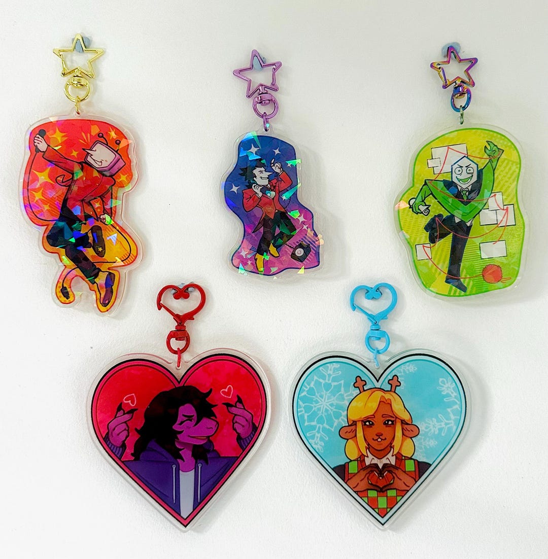 ALL STAR ! Deltarune Keychain Bundle! - Etsy