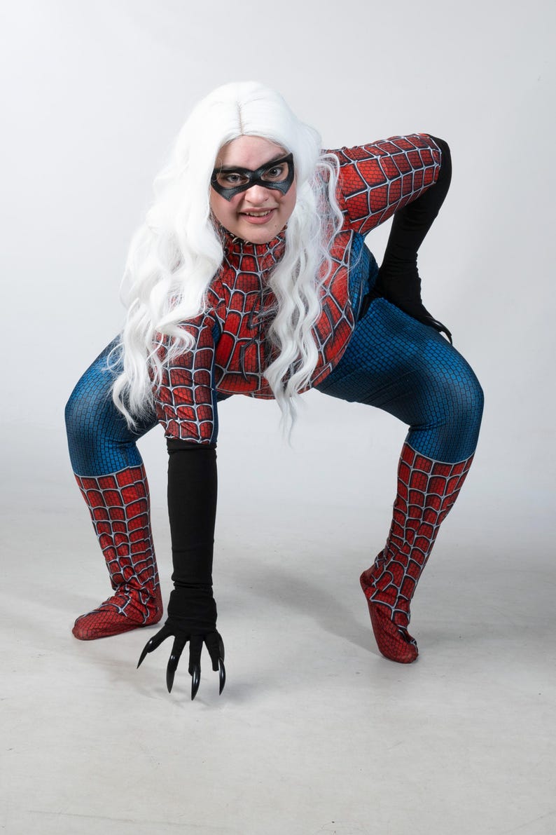 Black Cat Spidey Suit Cosplay Print - Etsy