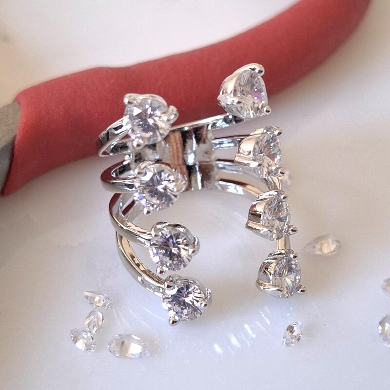 Swarovski 58 Ring - Etsy UK