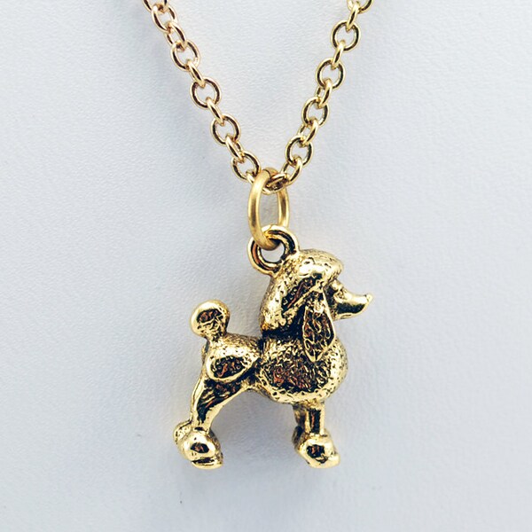 Poodle Necklace - Etsy