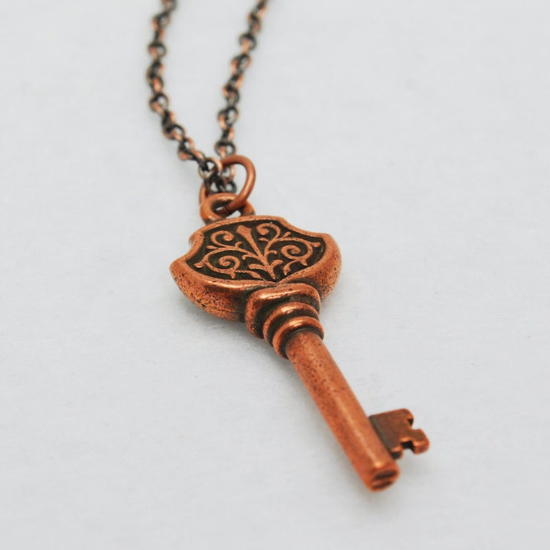 Tardis Key Necklace - Etsy