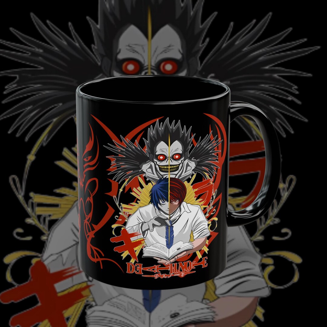 Ryuk Shinigami Mug, Ryuk Art Mug, Anime Ceramic Mug, Anime Lover Gift ...