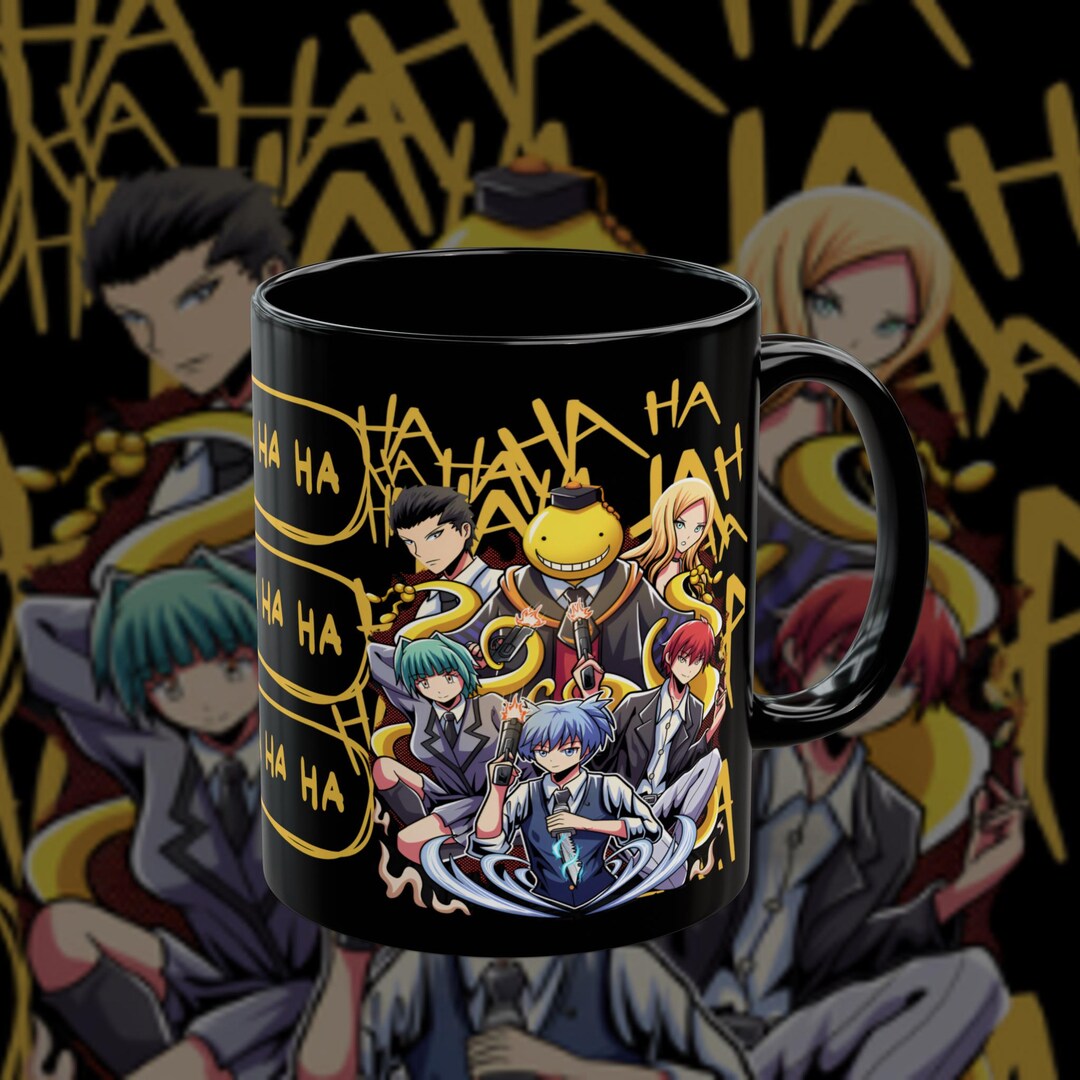 Koro Sensei Mug, Koro Anime Mug, Anime Mug 11oz, Anime Ceramic Mug ...