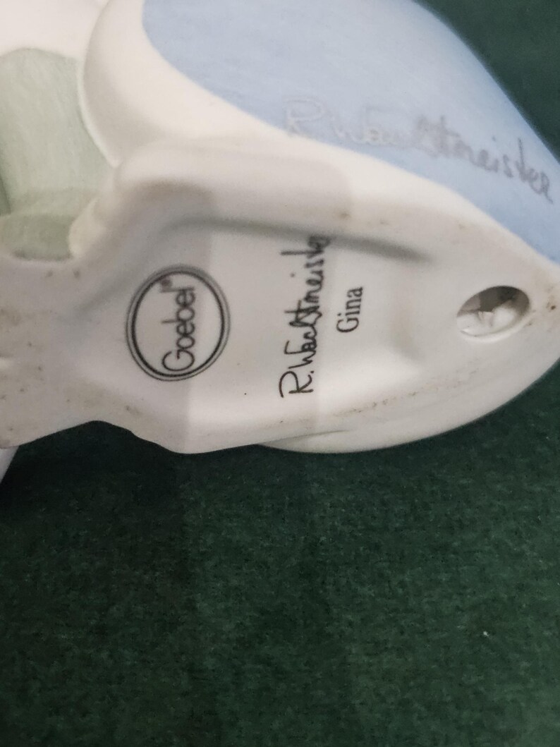 Hand-painted Vintage Rosina Wachtmeister Cat Figurine "gina" – Vibrant ...