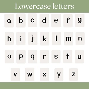 ABC Flashcards for Toddlers Printable Alphabet Learning Cards A to Z ...