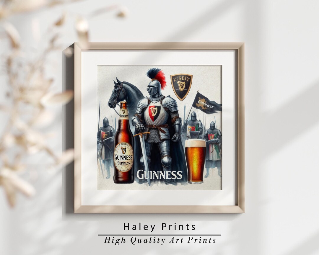 Guinness • Guinness Print • Guinness Decor • Guinness Poster • Guinness ...