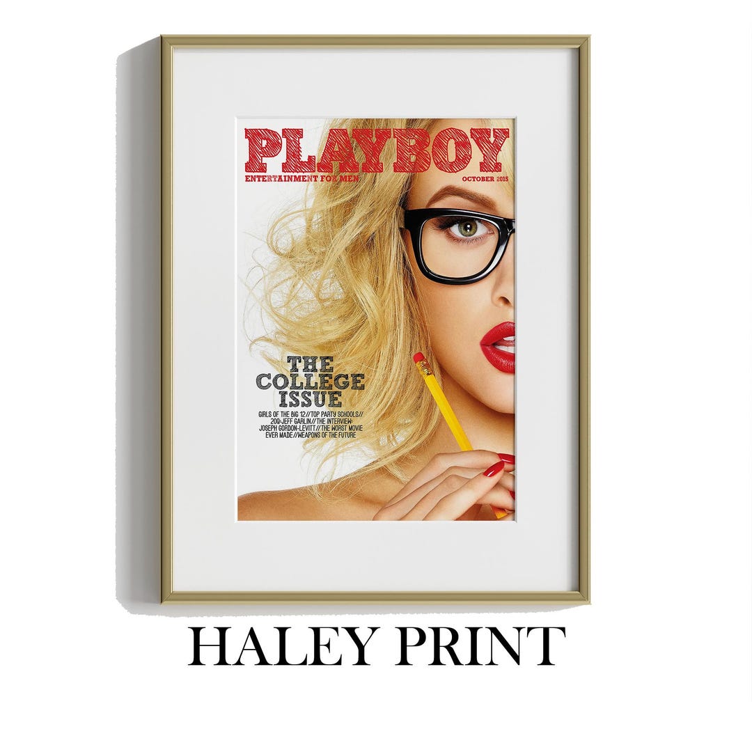 Playboy Print, Playboy Poster, Playboy Decor, Playboy Mag, Playboy ...