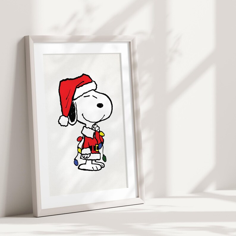 Snoopy Print, Snoopy Poster, Snoopy Decor, Peanuts Print, Peanuts ...
