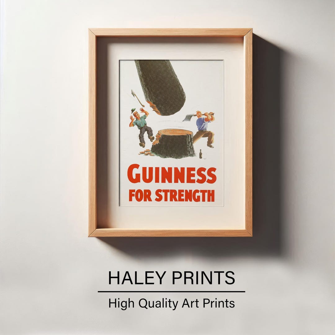 Guinness • Guinness Print • Guinness Decor • Guinness Poster • Guinness ...