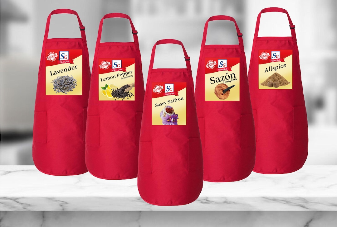 Halloween Spice Girl Aprons: Matching Condiments, Group Costume - Etsy