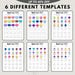 Swatch Colors Test | Custom Color Swatch Set | Trendy Color Palette ...