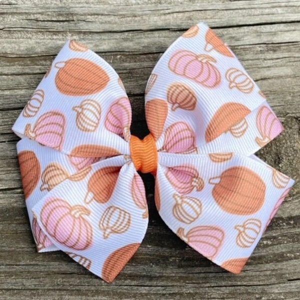 Fall Hair Bow - Etsy