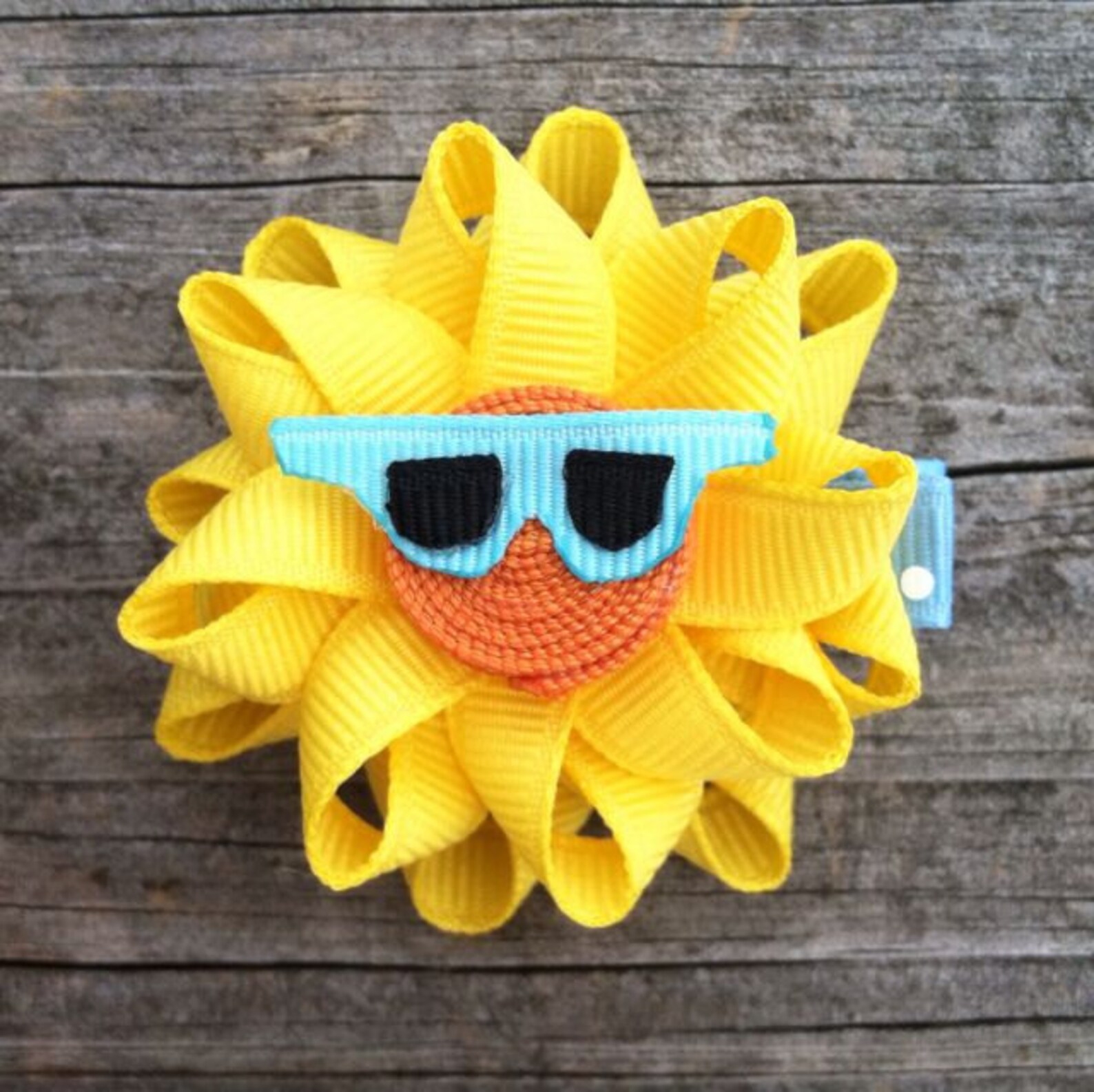 Sun Hair Clip Sunshine Hair Clip Summer Hair Clip Toddler | Etsy
