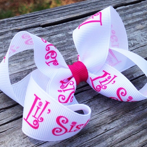Big & Lil' Sister Hair Bows Big Sister Hair Bow Little - Etsy