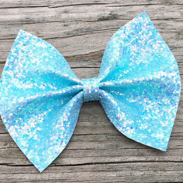 Light Blue Hair Bows - Etsy