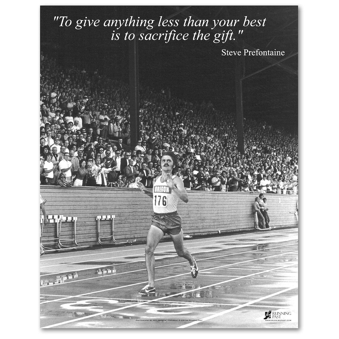 Classic Steve Prefontaine Poster 24" X 30" Brand New - Etsy