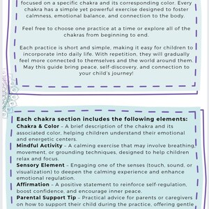 Chakra Harmony Guide for Kids – Adhd-friendly Mindfulness & Calming ...