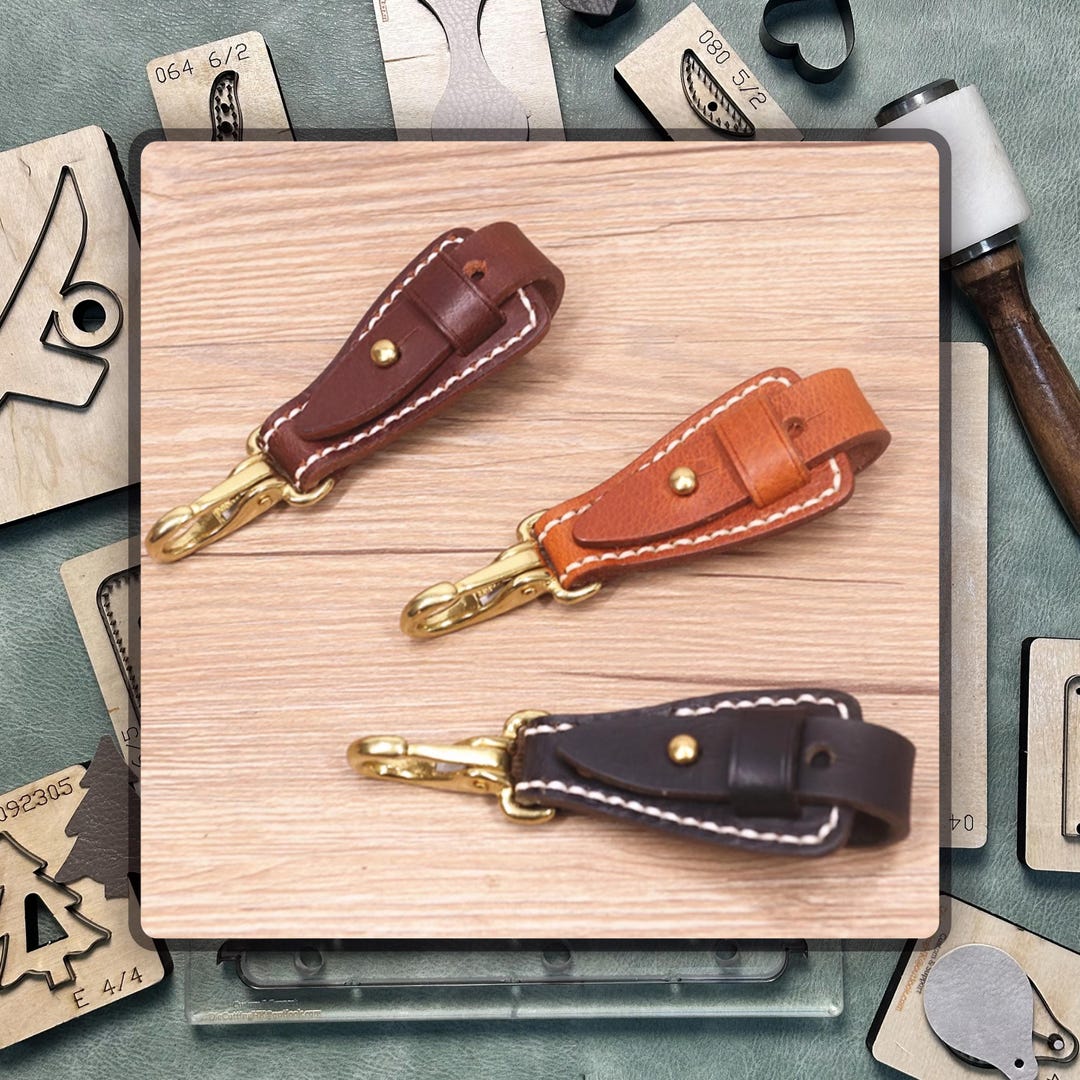 Custom Leather Keychain Cutting Die/diy Precision Leather Craft Tools ...