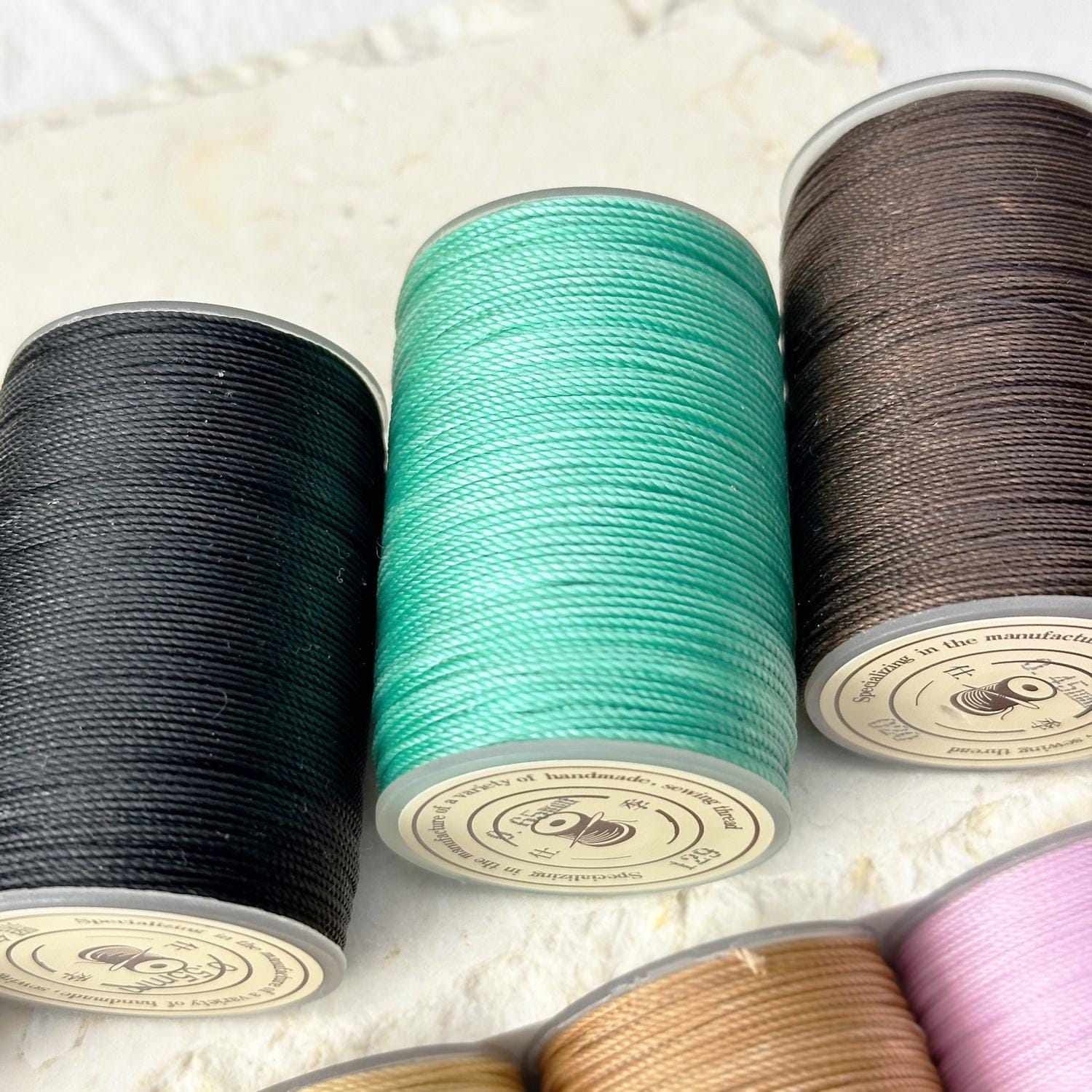 0.35/0.45/0.55/0.65MM Waxed Polyester Linhasita Cord Macrame Friendship ...