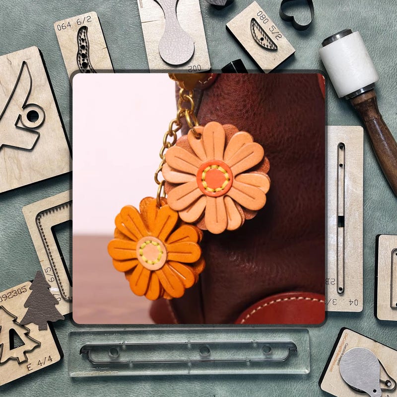 Leather Keychain Die Cutter - Etsy