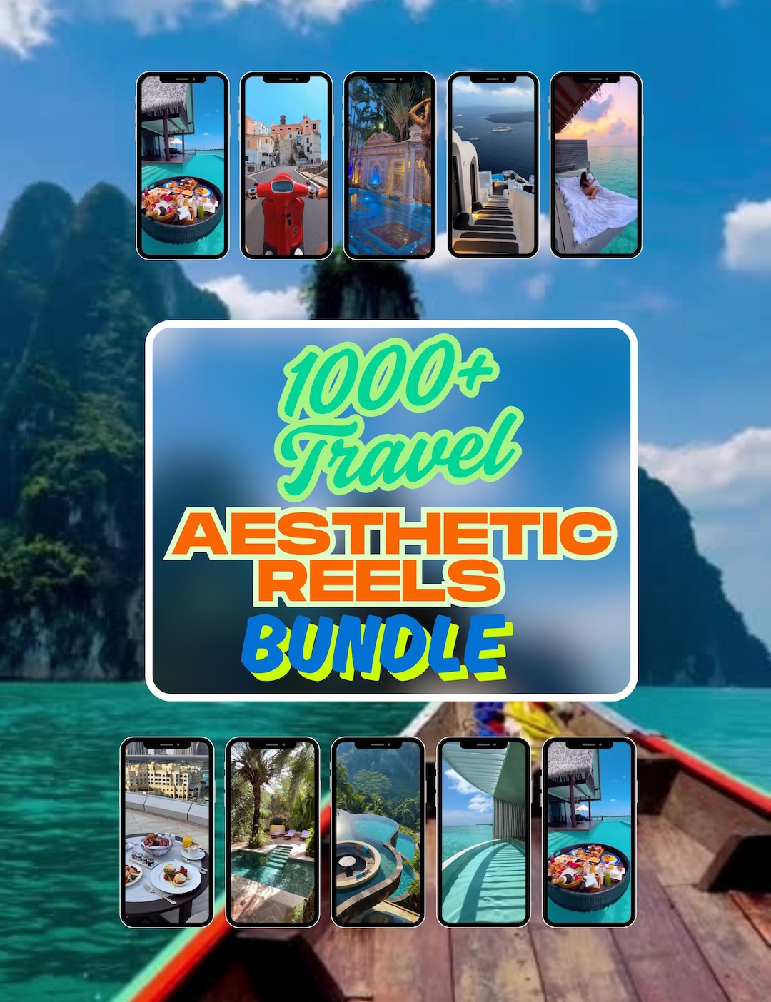 1000+ Travel Aesthetic Reels Bundle - Etsy