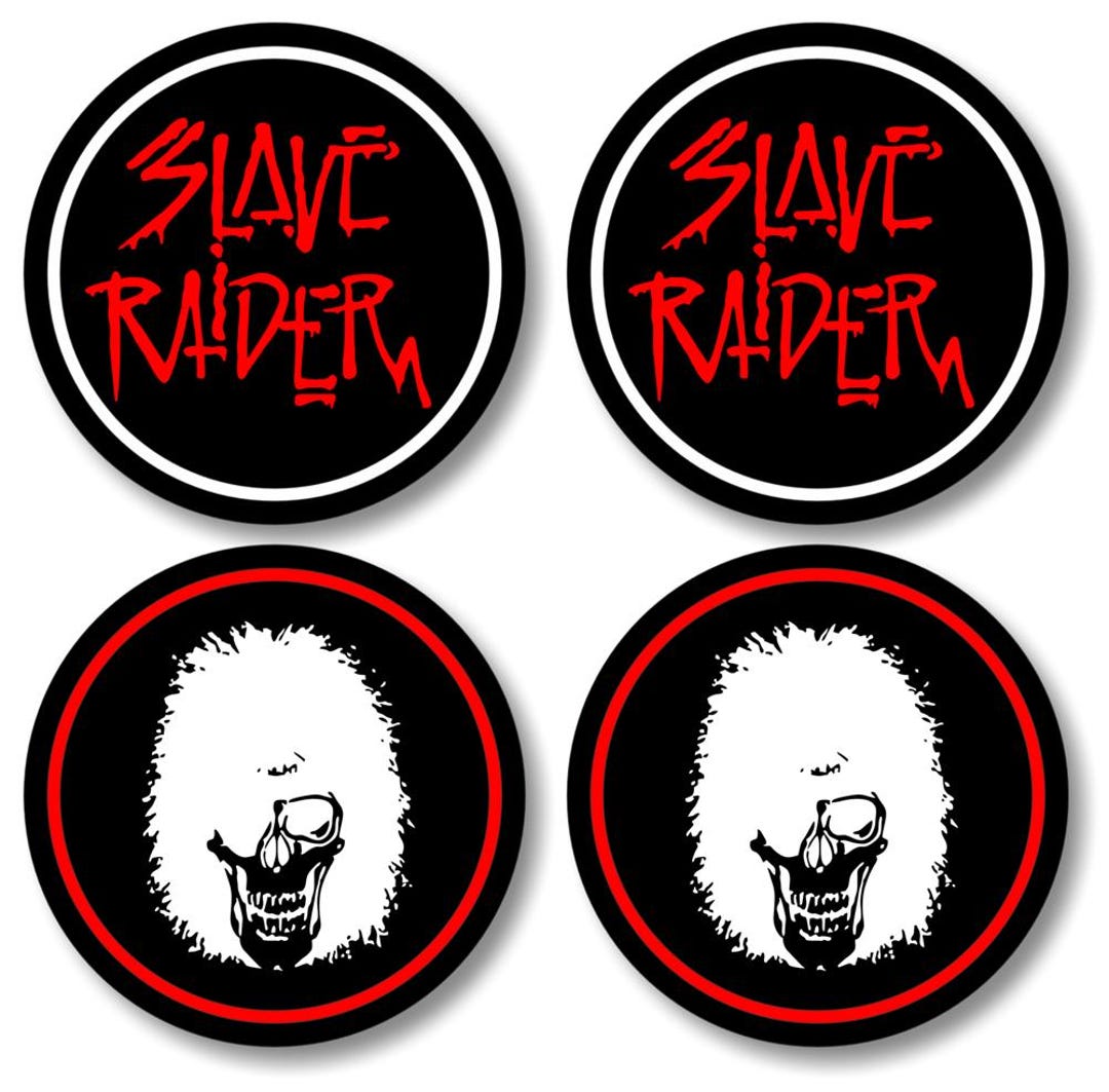 Slave Raider Coasters - Set of 4. (4 1/2" With Cork Backing) - Etsy