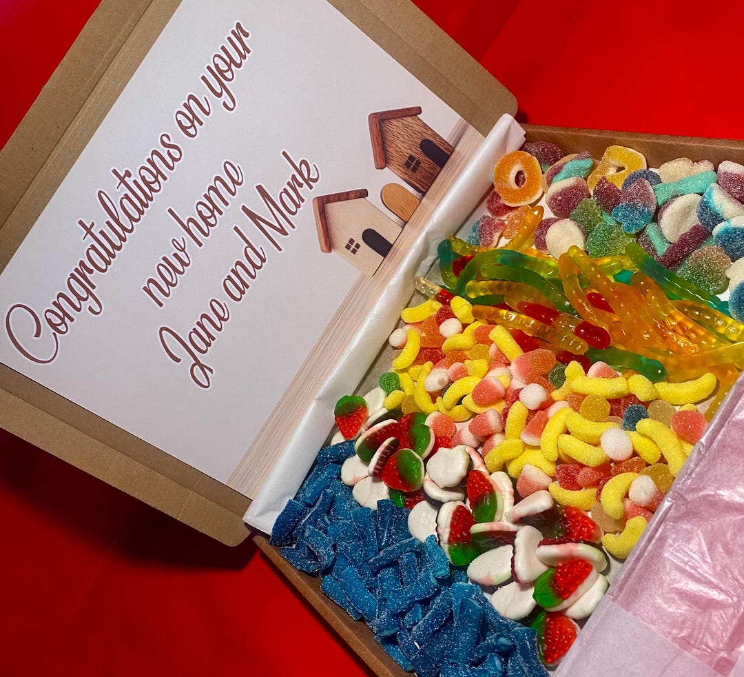 Pick N Mix, Congratulations Sweets Box, Family and Friends, Gift of ...