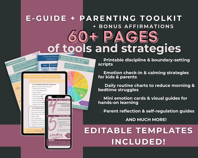 The Ultimate Gentle Parenting Bundle | Printable Scripts, Discipline ...