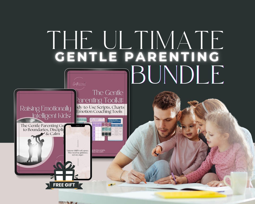 The Ultimate Gentle Parenting Bundle | Printable Scripts, Discipline ...