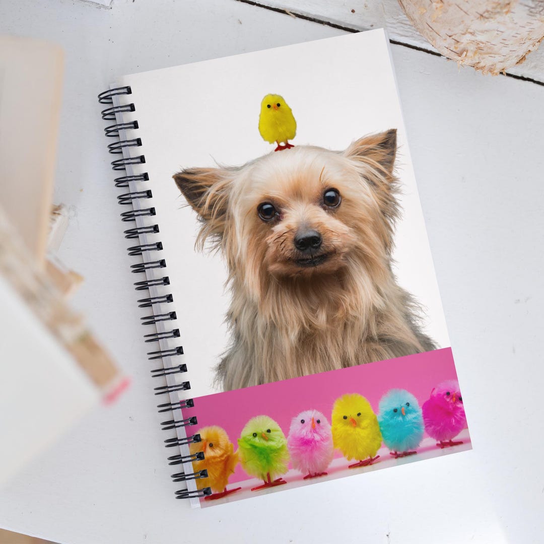 Easter Yorkie Journal, Yorkie Mom, Dog Mama, Easter Journal, Dog ...