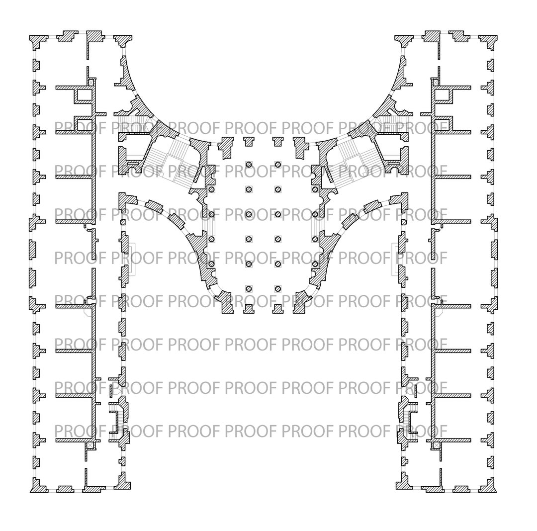 Floor Plan Letter M Instant Digital Download - Etsy