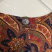 Fall Paisley Vintage 90s Belted Midi Dress - Etsy