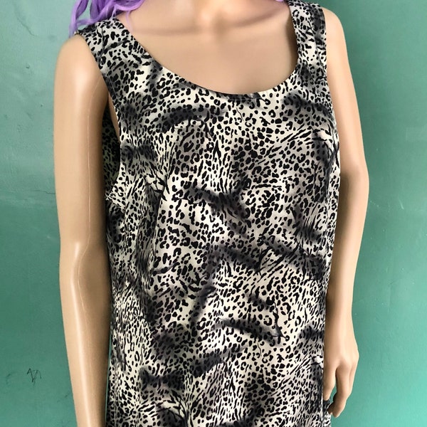 Cheetah Print Plus Size Dress - Etsy