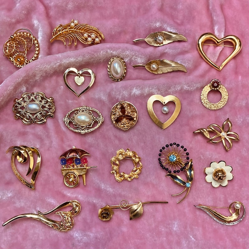 Chunky Brooch - Etsy