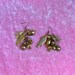 Vintage Angelfish Cluster Earrings - Etsy