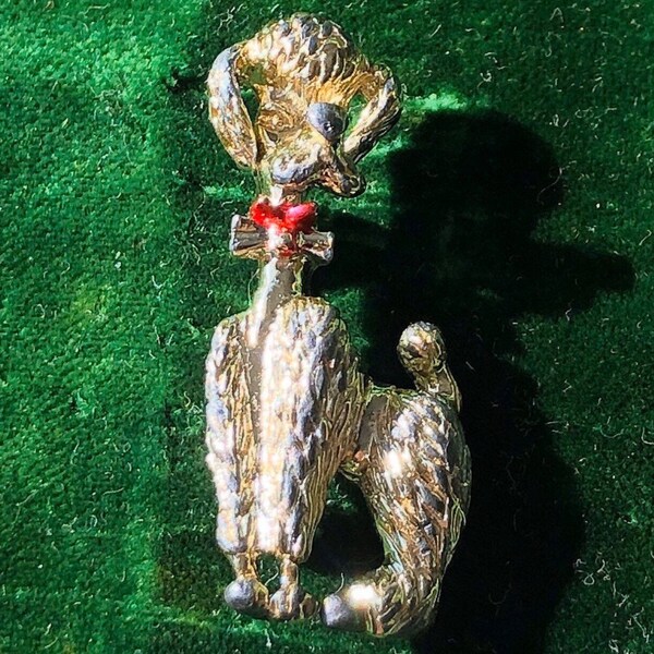 Poodle Brooch - Etsy