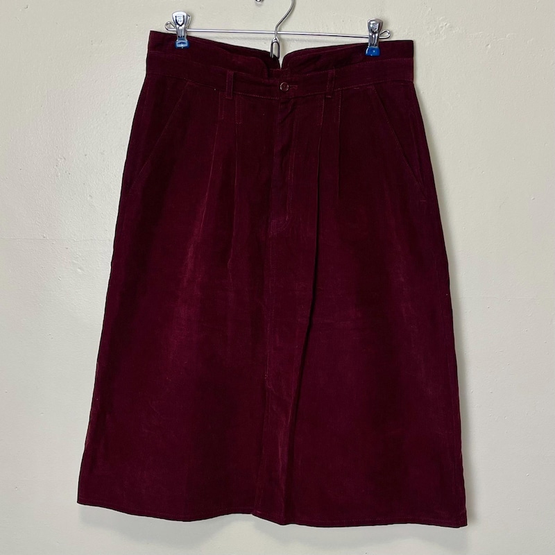 1970s Cotton Midi Skirt - Etsy