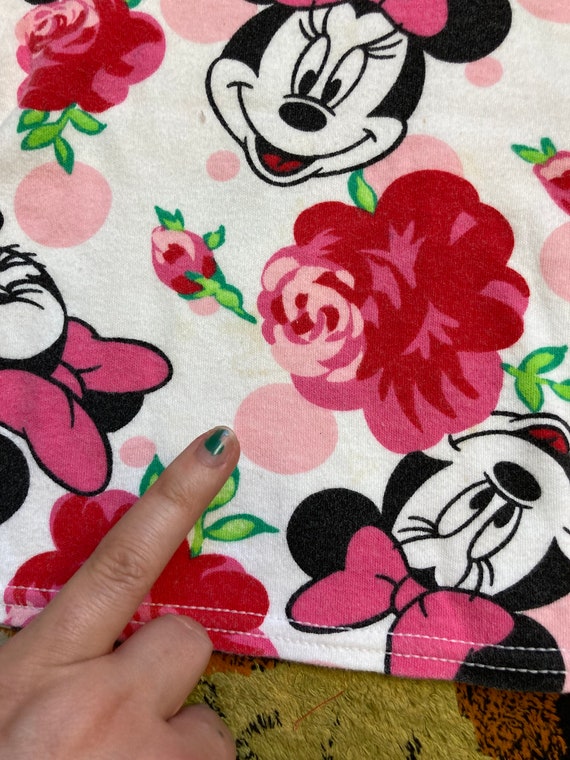 Minnie Mouse and Pink Roses Vintage 90s Kids Toddler … - Gem