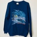 Country Roads Vintage 90s Winter Scene Crewneck Sweatshirt - Etsy