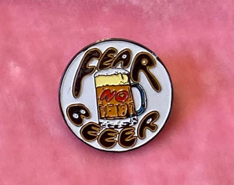 Beer Enamel Pin - Etsy
