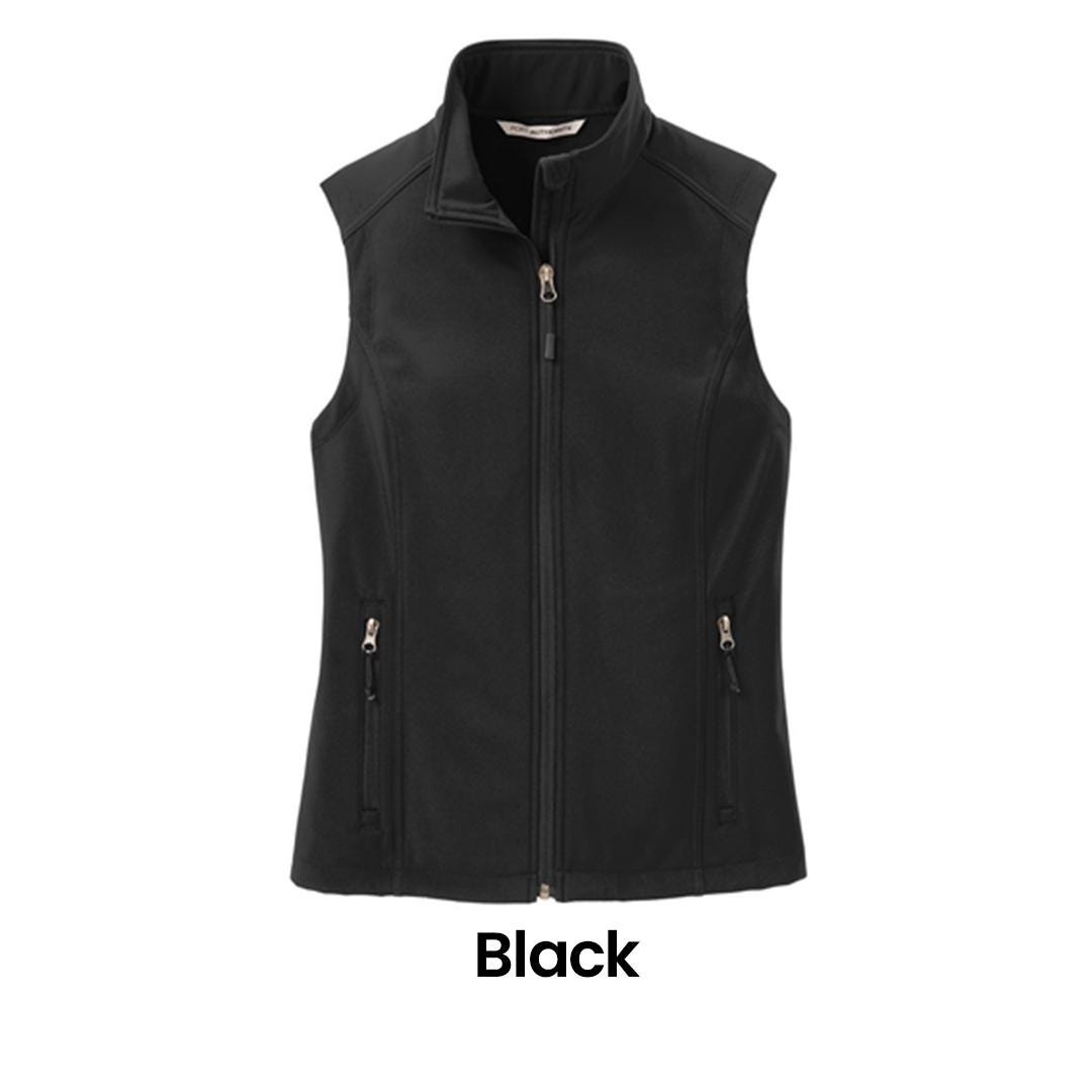 Custom Women’s Soft Shell Vest | Team Uniform or Business Branded ...