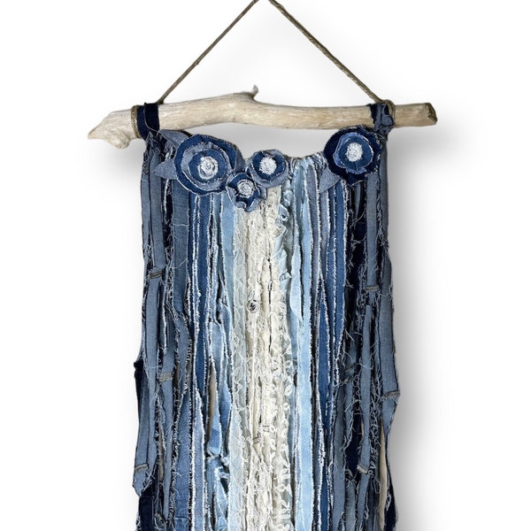 Denim Wall Hanging - Etsy