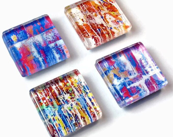 Abstract Art Magnets Gifts for Art Lovers - Etsy
