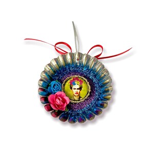 Colorful Tin Ornaments Mexican Folk Art Inspired Decorations - Etsy