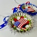 Patriotic Memorial Day Ornaments American Flag Decoration - Etsy