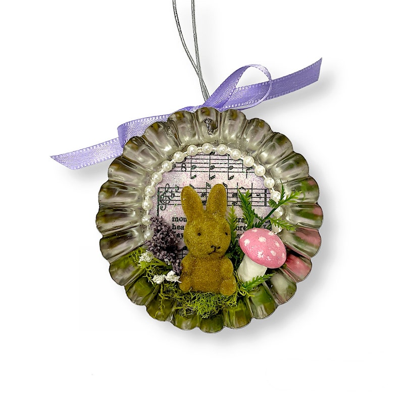 Handmade Easter Bunny Decorations Spring Rabbit Ornaments - Etsy