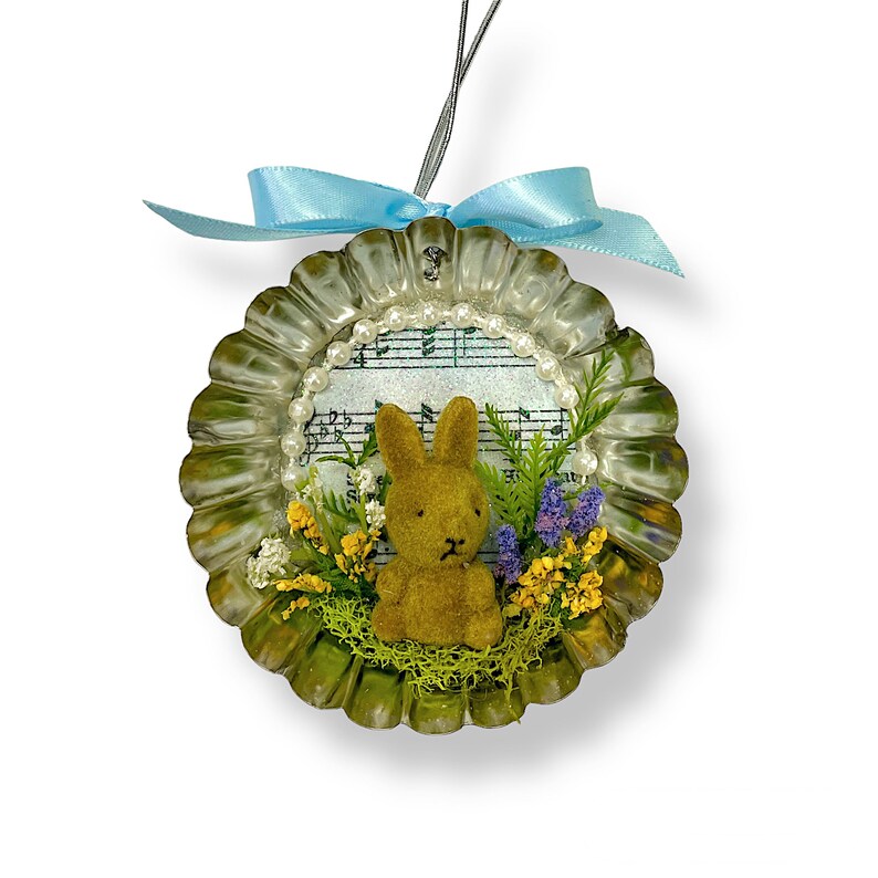 Handmade Easter Bunny Decorations Spring Rabbit Ornaments - Etsy